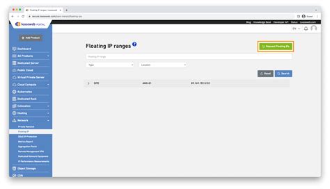 Using Floating IPs Knowledge Base Leaseweb