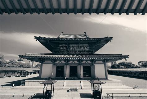 日本大阪四天王寺高清图片下载 正版图片507577368 摄图网