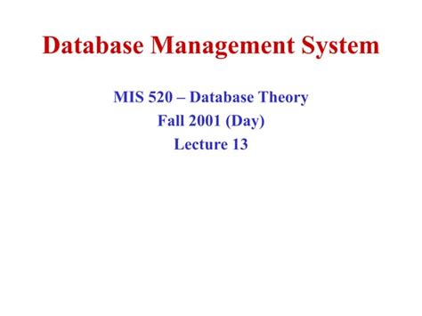 What Is Database Management System Ppt Databases Computer Software And Applications