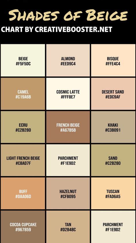 50 Shades Of Nude Color Names Hex Rgb And Cmyk Codes Nude Color Nude Color Palette Colour