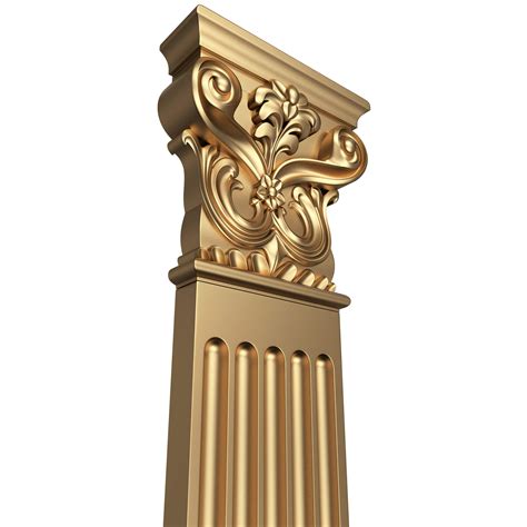 Column Capitals Collection 3d Model By Khaganfx