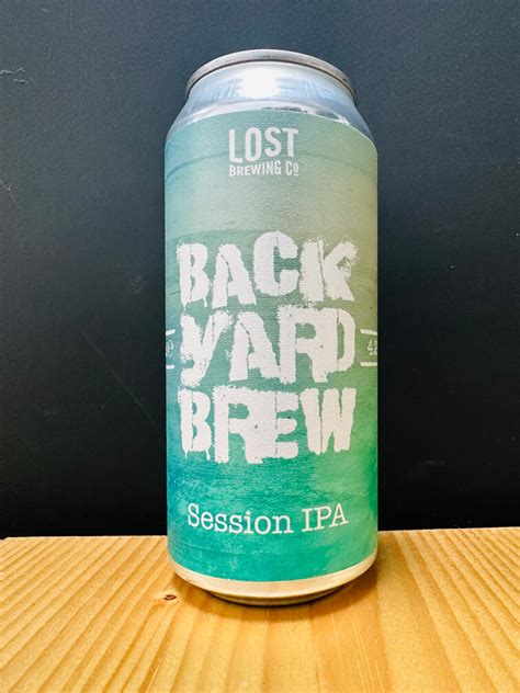 Backyard Brew 440ml Can Session Ipa 4 2 Lost Brewing Co