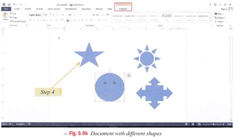 cbse notes for class 5 computer in action more on microsoft word 2013