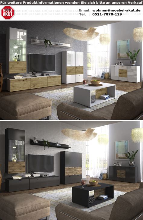 Sideboard Sari Kommode Weiß Hochglanz Und Artisan Eiche