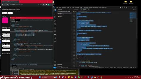 Generate Random Colors And Manipulate String On Javascript A Simple