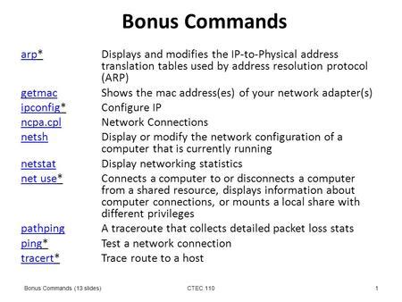 תקשורת ומחשוב תרגול 9 CMD vs Networking ppt download