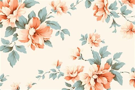 Premium Photo Beauiful And Creative Floral Wallpaper Design