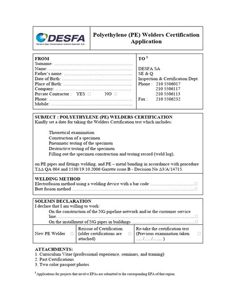 Pe Welding Application En Pdf