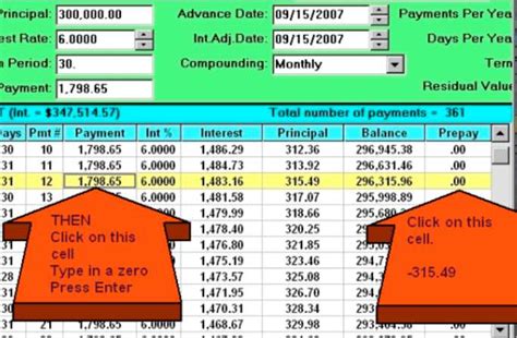 Missing Monthly Payment