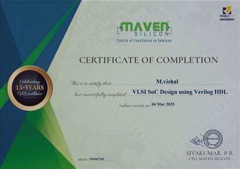 Vishal M On Linkedin Vlsi Veriloghdl Socdesign Digitaldesign