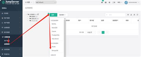 JumpServer 纳管 MongoDB 数据库 FIT CLOUD 知识库