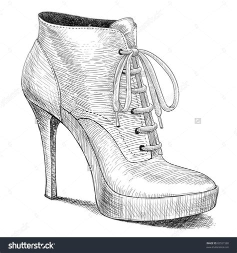 Heels Sketch At Explore Collection Of Heels Sketch