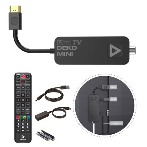 TUNER DEKODER DVB T2 TV NAZIEMNEJ HEVC H 265 MINI Sklep Opinie Cena W Allegro Pl