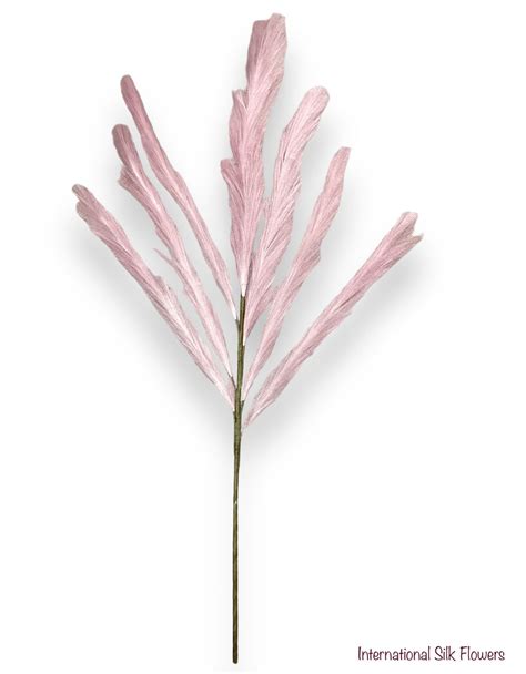 46” Silk Pampas Grass Spray Ss801 2 Mauve International Silk