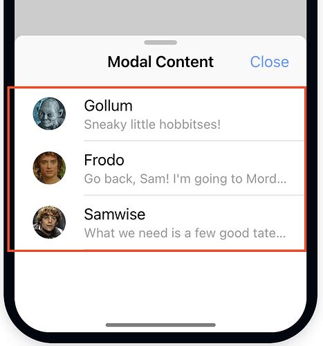 Disable Sheet Modal Drag While Scrolling The Modal Content Ionic