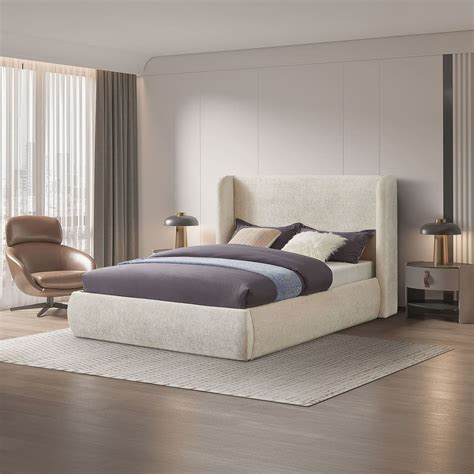 Lia Bed Modern Upholstered Bedroom Furniture Create Comfort