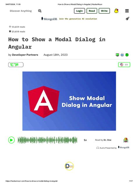 how to show a modal dialog in angular pdf