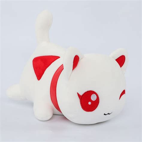 25cm Cute Aphmau Meows Cat Plush Toy Soft Meemeow Stuffed Donut Cat