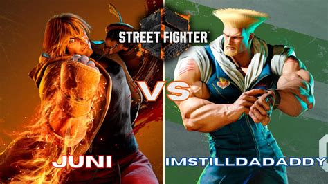 Juni Ken Vs Imstilldadaddy Guile Ranked Match Set Street Fighter