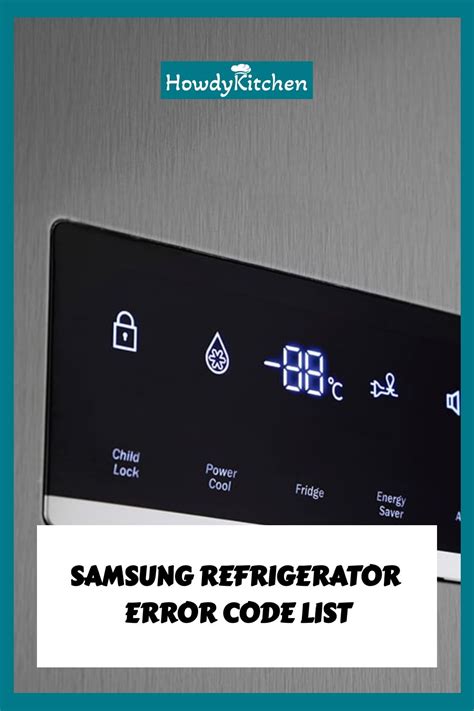 Best 13 Samsung Refrigerator Error Code List Artofit