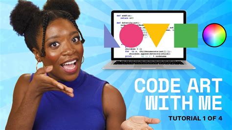 tutorial 1 how to code digital art in javascript code along with black girls code youtube
