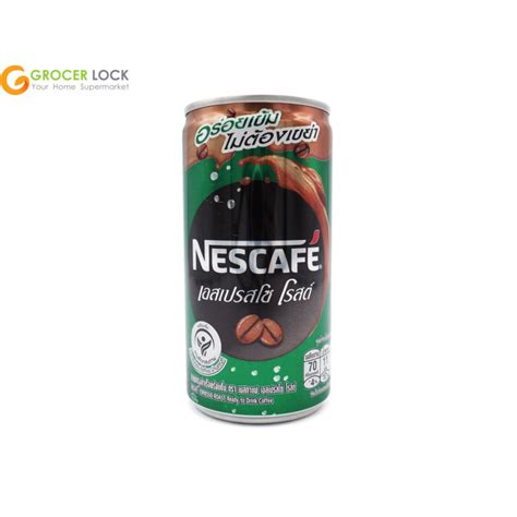 เนสกาแฟ กาแฟกระป๋องสำเร็จรูป เอสเปรสโซ โรสต์ ขนาด 180 มล Th