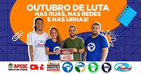 BLOCÃO DA EDUCAÇÃO OUTUBRO DE LUTA NAS RUAS NAS REDES E NAS URNAS