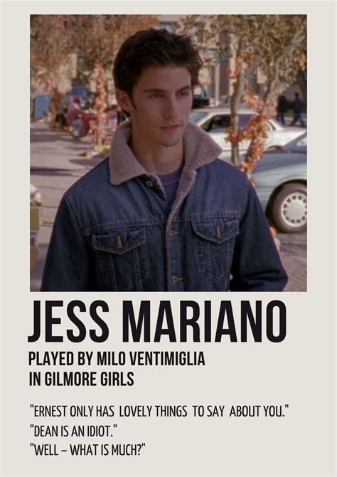 Jess Mariano Gilmore Girls Jess Gilmore Girls Girlmore Girls