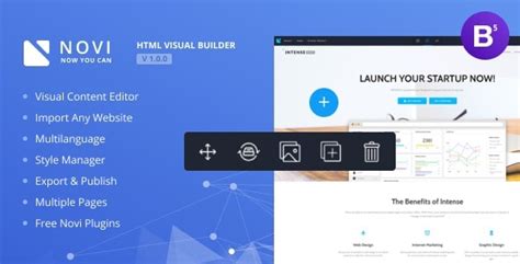 Novi Html Page Builder And Visual Content Editor By Novibuilder
