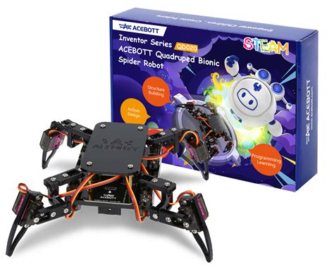Acebott Esp8266 Quadruped Bionic Spider Robot Kit App Control
