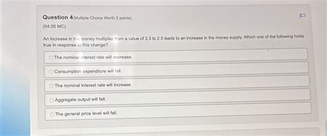 solved question 4 multiple choice worth 2 ﻿points 04 05