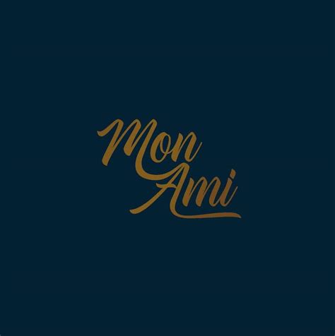 Entry 842 By Elieserrumbos For Modern Script Logo Design For Mon Ami