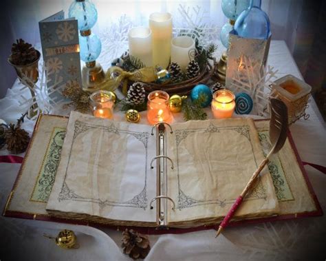 Triquetra Grimoire Binder Book Of Shadows Blank Witchcraft Etsy