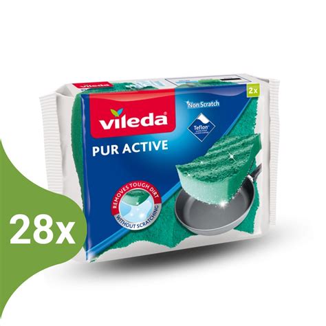 Vileda Pur Active mosogatószivacs db os Karton csg