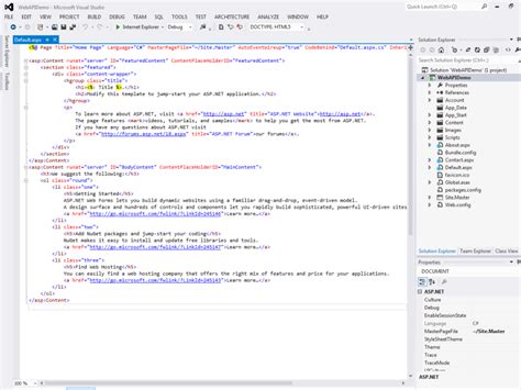 Using Aspnet Webapi With Web Forms