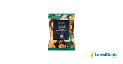 Specially Selected Sea Salt And Chardonnay Vinegar Hand Cooked Crisps