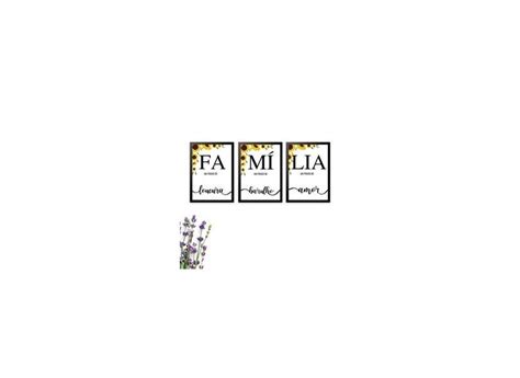 Kit De Quadros Decorativos Família Loucura Barulho Amor em Promoção é no Buscapé