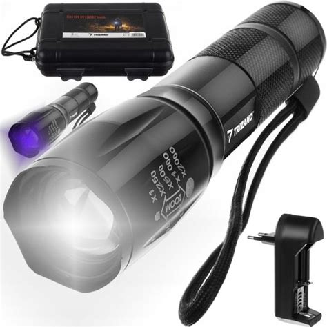 Latarka LED Cree Dioda UV Do Szukania BURSZTYNU 11976668107