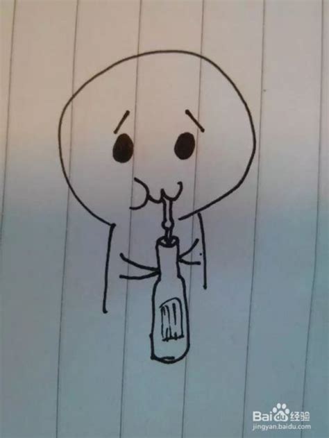 教你如何画搞笑可爱呆萌猥琐的简笔画 百度经验