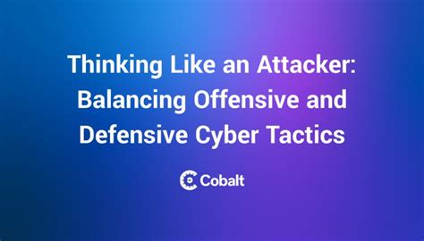 Zaina M On Linkedin Thinking Like An Attacker Offensive Versus Defensive Cybersecurity
