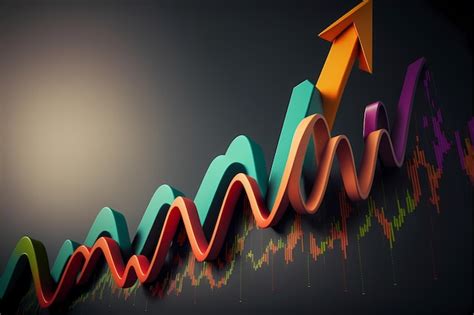 Premium Ai Image Chart Showing A Steady Upward Trend Representing The