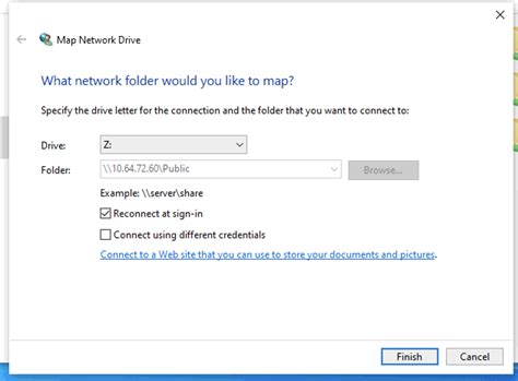 Two Alternative Methods To Map The Shared Folder As The Network Drive