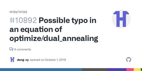 Possible Typo In An Equation Of Optimizedualannealing · Issue 10892