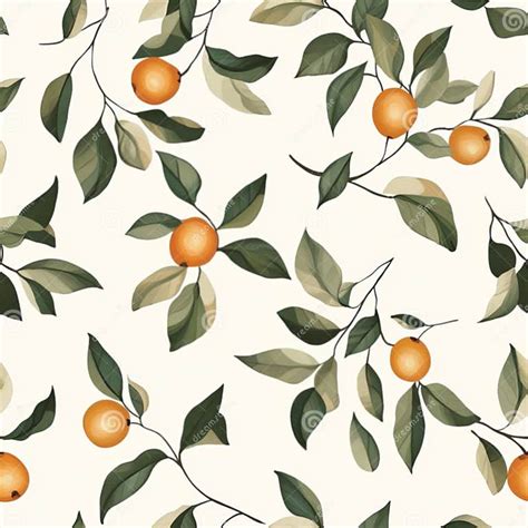 Seamless Pattern Of A Simple Solid Leaf Shape Pattern With A Little