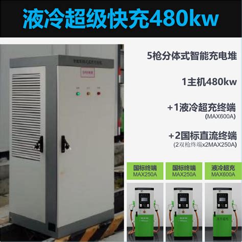 新能源汽车直流液冷超级充电桩480720kw分体式智能柔性250a600a极速 知乎