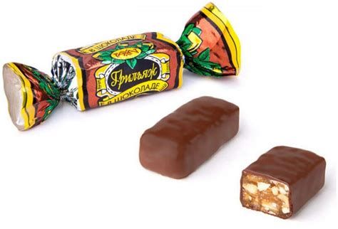 Конфеты Грильяж в шоколаде 1 кг Рахат купить в магазине Candystor