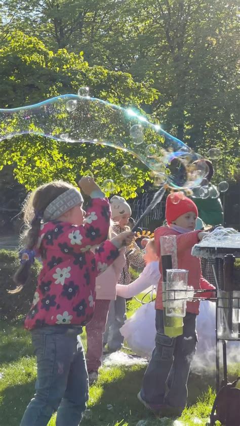 Публика была просто 😍😍😍 ШОУ МЫЛЬНЫХ ПУЗЫРЕЙ НА ДЕНЬ РОЖДЕНИЯ