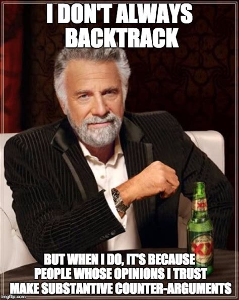 Backtracking Meme Backtracking Meme