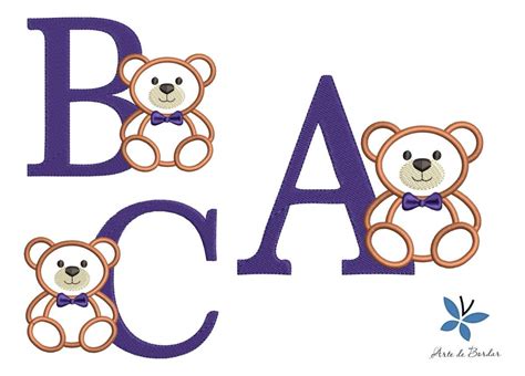 Matriz De Bordado Alfabeto