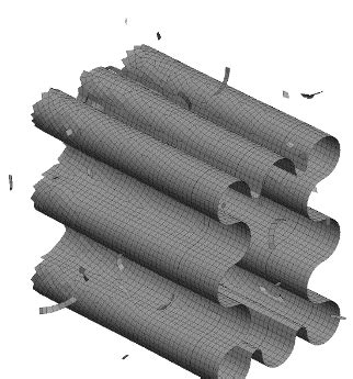 Computational Model And Fragment Of The Finite Element Model The Frame